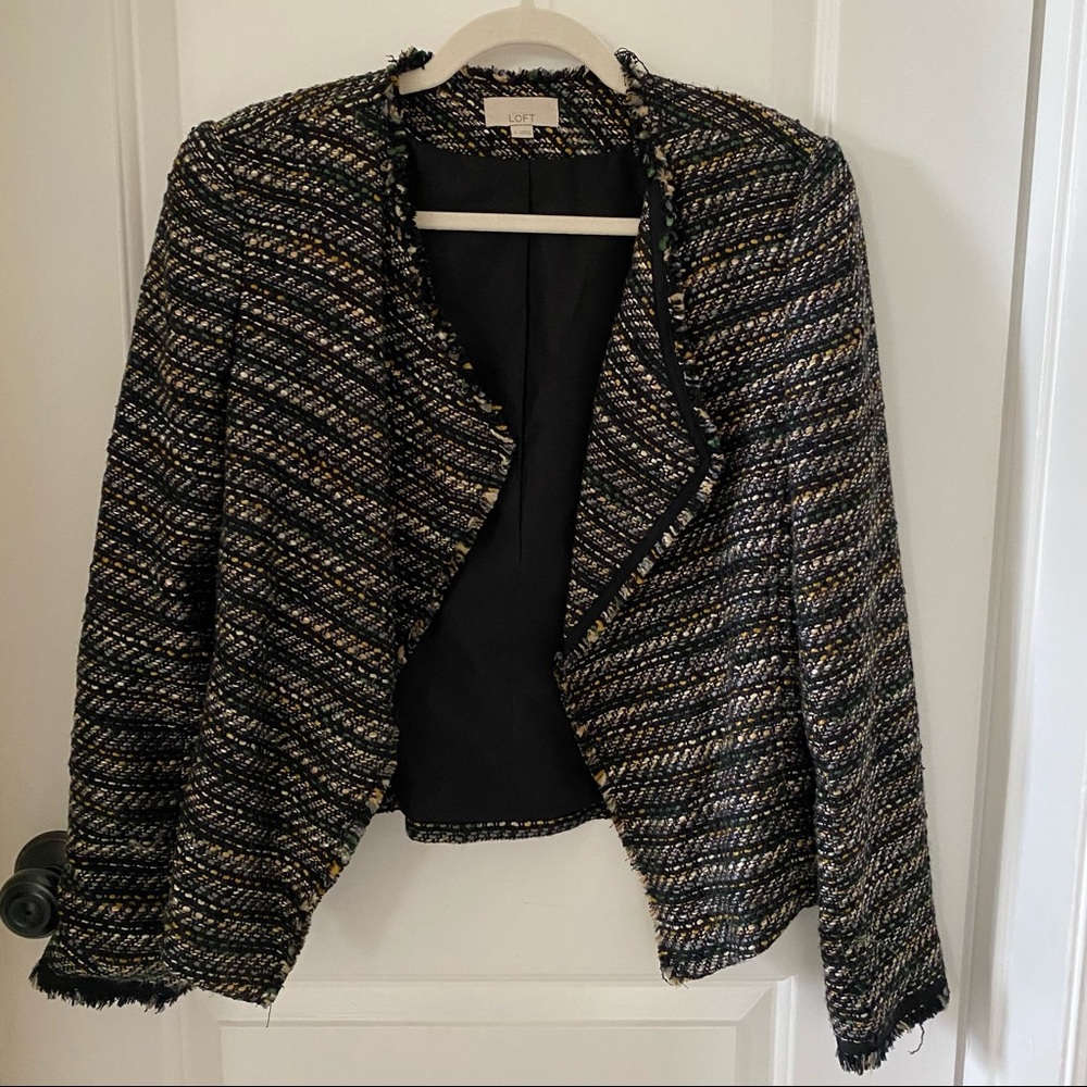 Loft Tweed Jacket - Gem